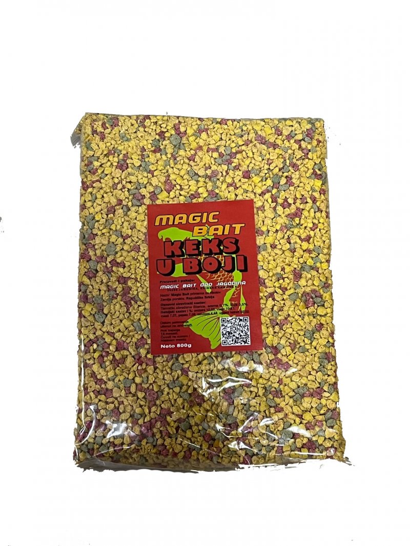 Keks Magic Bait 800g u boji | Hrana/Aditivi | Magnum d.o.o OnlineShop