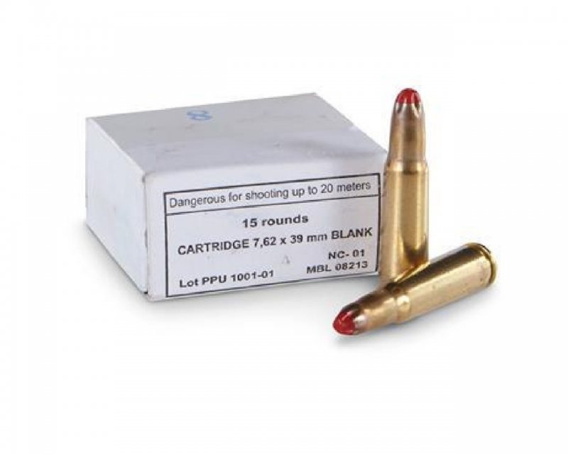 Start, kapisla, manevarski ,metak, PPU, 7.62x39, M14